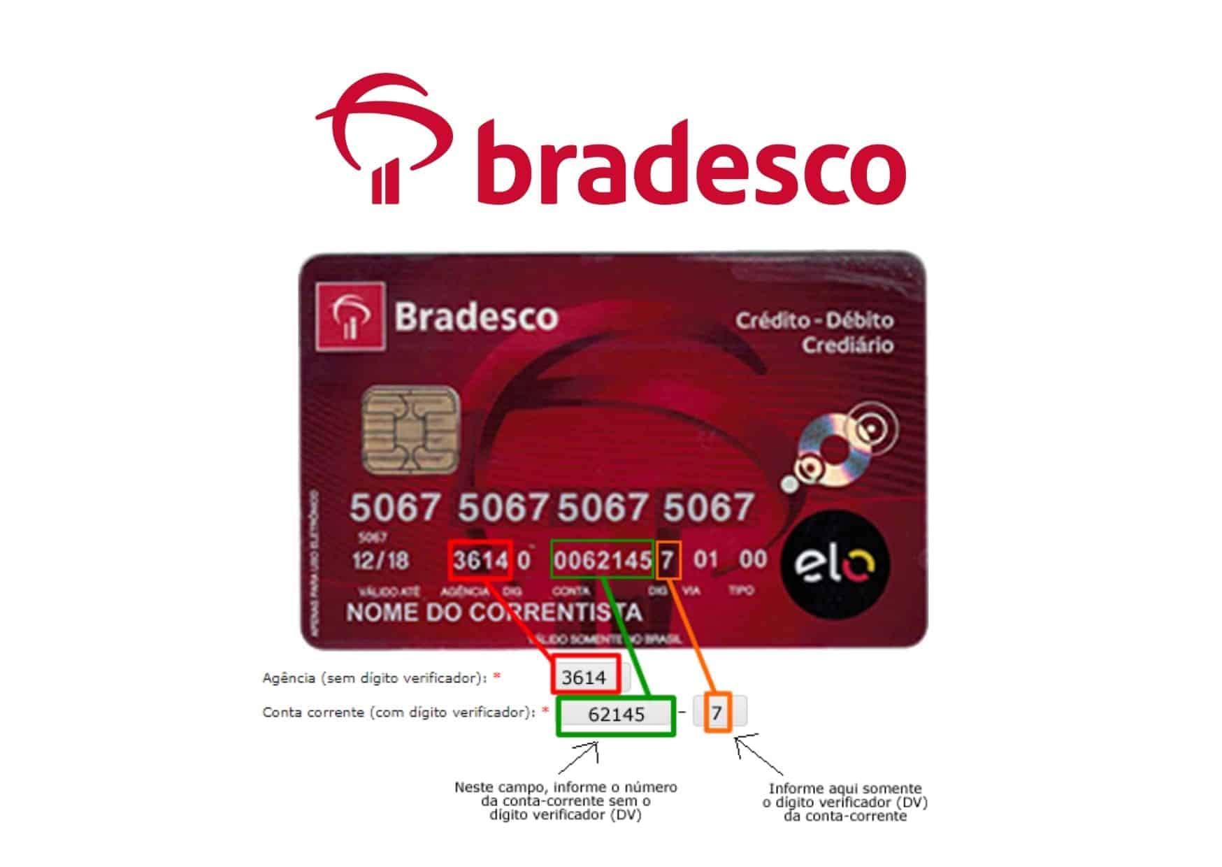 Cart o Bradesco Ag ncia E Conta Encontre De Maneira Simples Cart o Bradesco Ag ncia E Conta Encontre De Maneira Simples